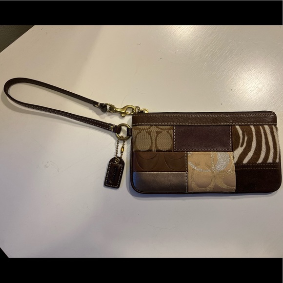 Coach | Bags | Authentic Vintage Coach Mini Purse Multitexture ...